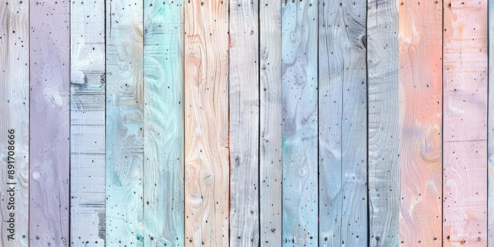 Charming pastel wood texture with planks, creating a gentle and elegant ...