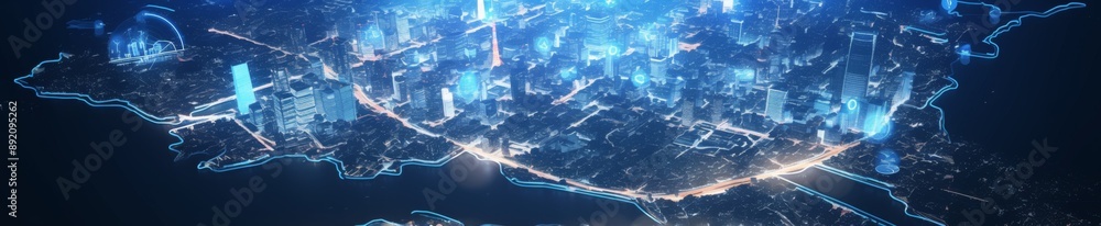 Digital Pulse of America: A Dynamic Map of Major U.S. Cities ...