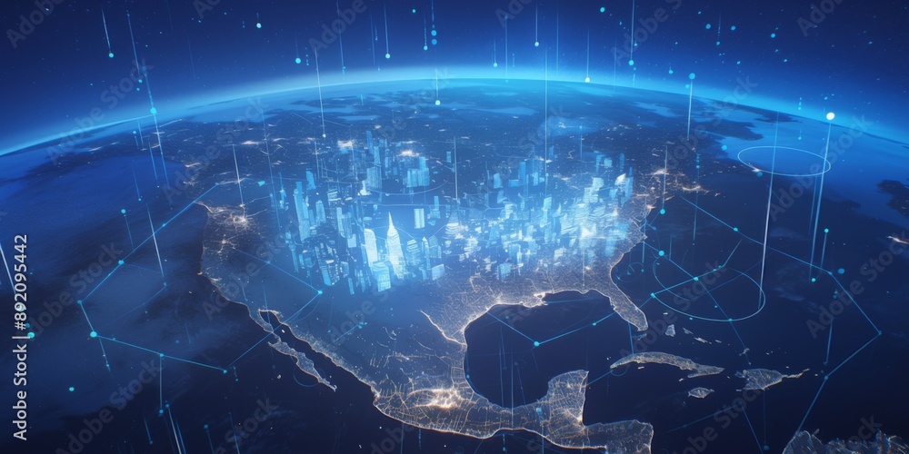 Digital Pulse of America: A Dynamic Map of Major U.S. Cities ...