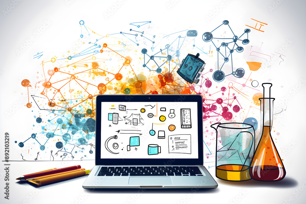 The Essence Of Pursuing A Computer Science Degree A Deep Dive Into Coding And Algorithms Stock