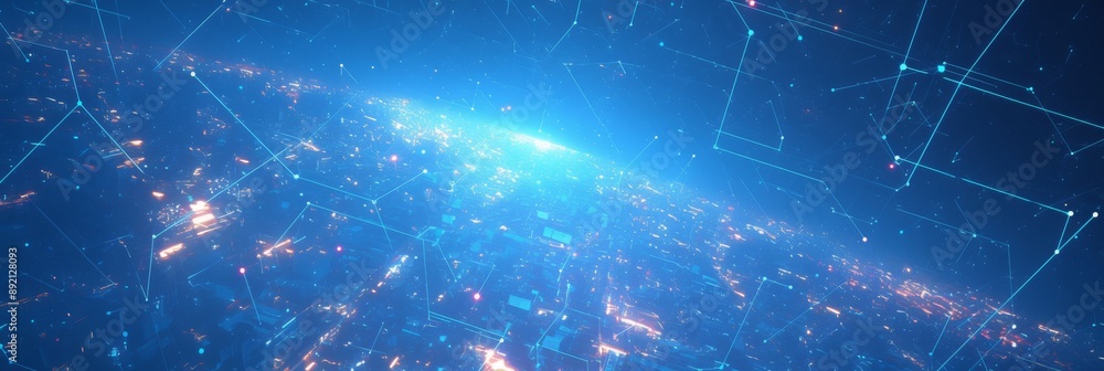 Neural Nexus: Abstract Representation of a Major City's Core as a High ...