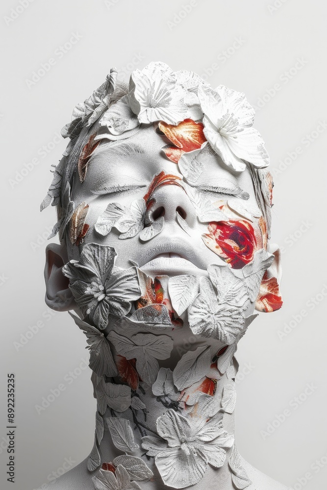 Combining traditional portraiture with innovative digital art, these ...