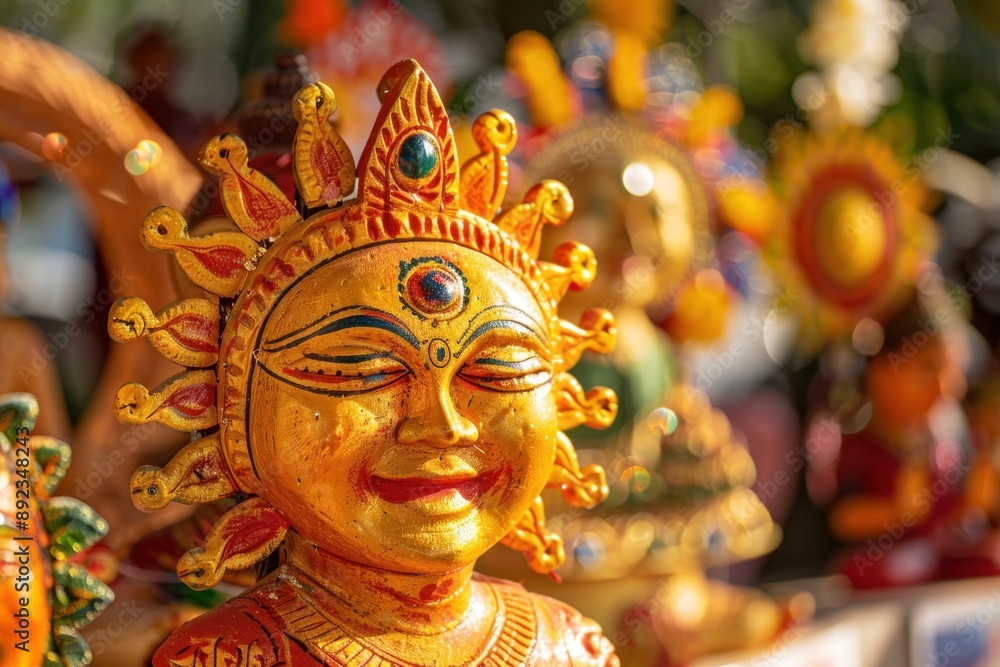 Sun deity Surya - Hindus, Sikhs and Muslims Maghi festival and Lohri ...