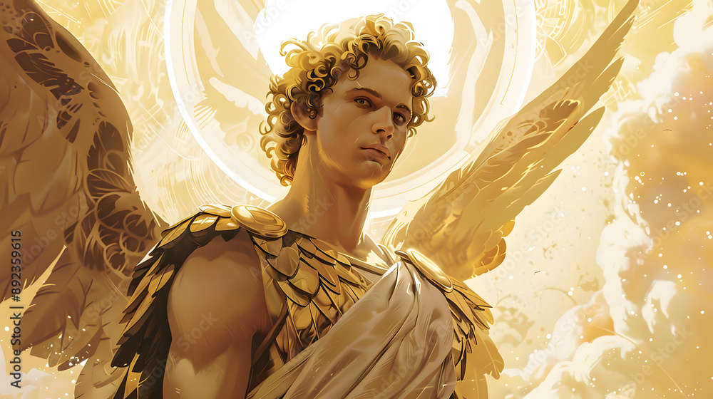Greek god Apollo illustration, Apollo, the God of music, truth and ...
