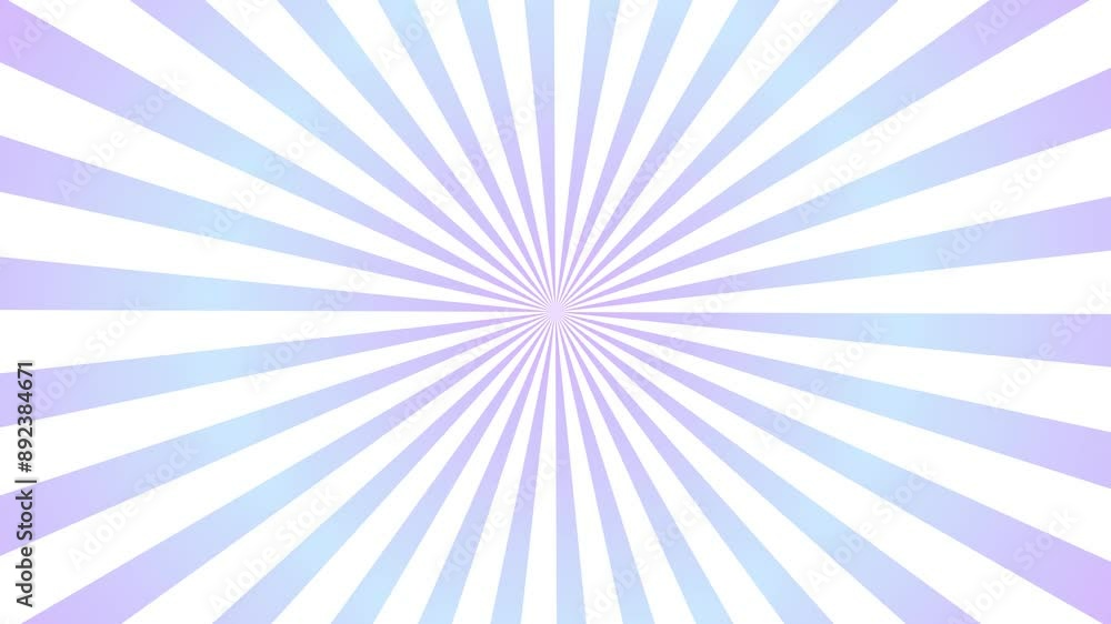 Blue gradient sunburst rays background animated rotation stripes ...