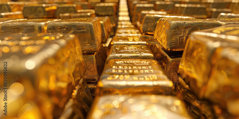 The Money Maze: A twisting, turning maze of gold bars, leading to an ...