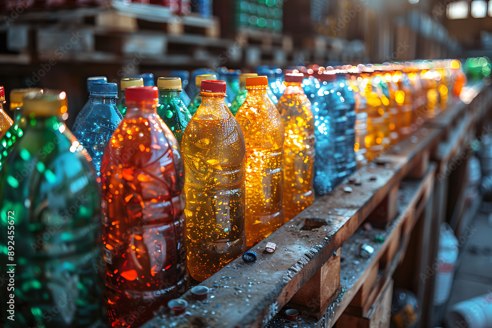 Recycling facilities processing waste materials to reduce landfill use ...