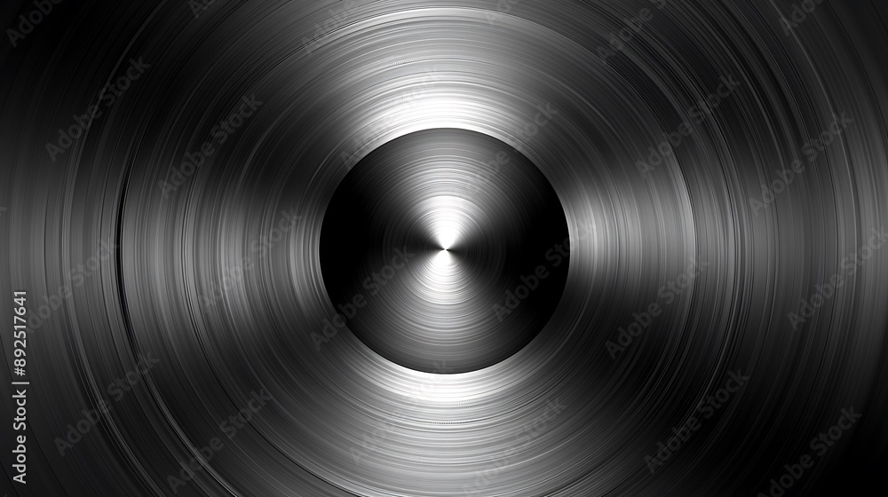 Stunning Black and White Abstract Background with Radiating Light ...