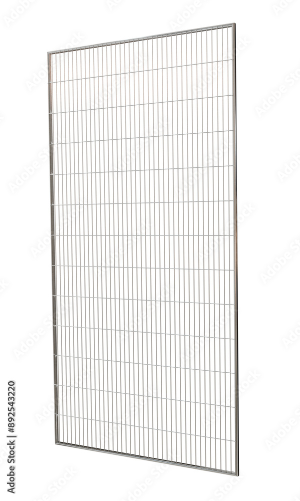 Sharpen your focus! This detailed 3D render of a security wire mesh ...