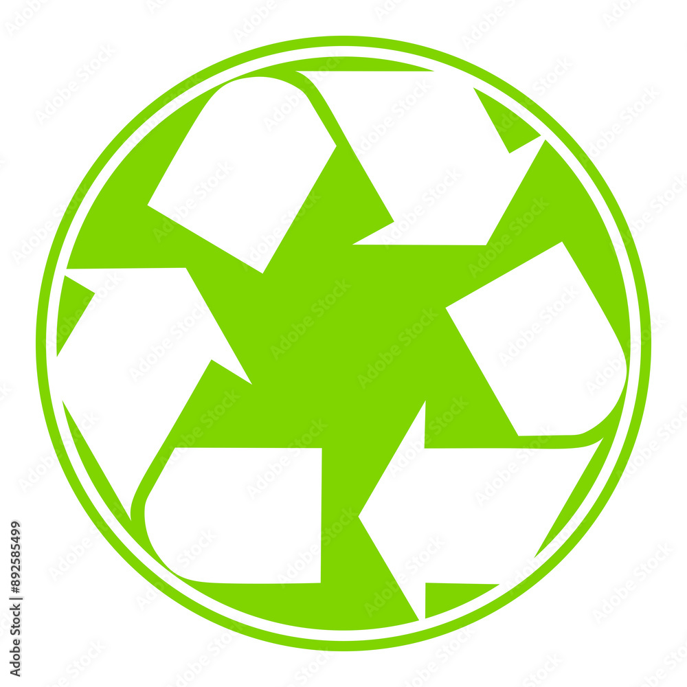 3R Sign, Reduce, Reuse, Recycle Icon Symbol, can use for Pictogram ...