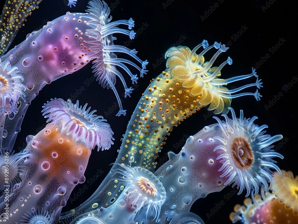 Microscopic World Revealed: Detailed Ciliates Macro Photography with ...