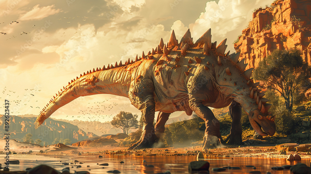 Dinosaur, Tyrannosaurus, Velociraptor, Triceratops, Stegosaurus ...