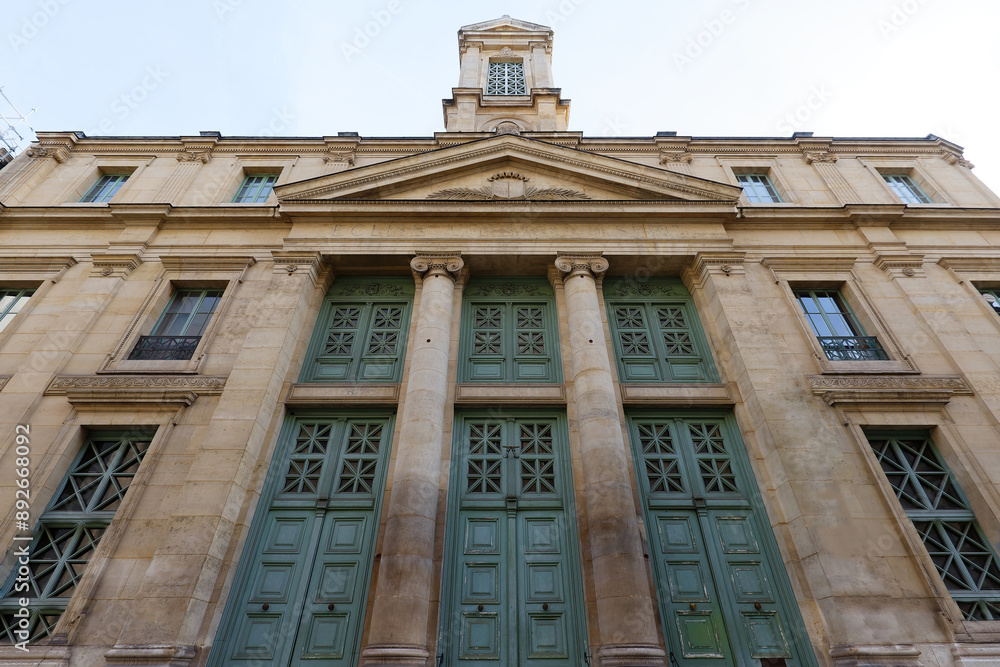 Poster The Protestant Temple of the Holy Spirit, known as Roquepine is ...