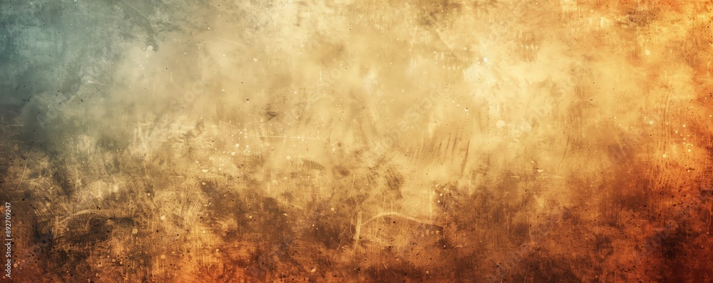 Classic vintage background with retro faded colors, worn textures and ...