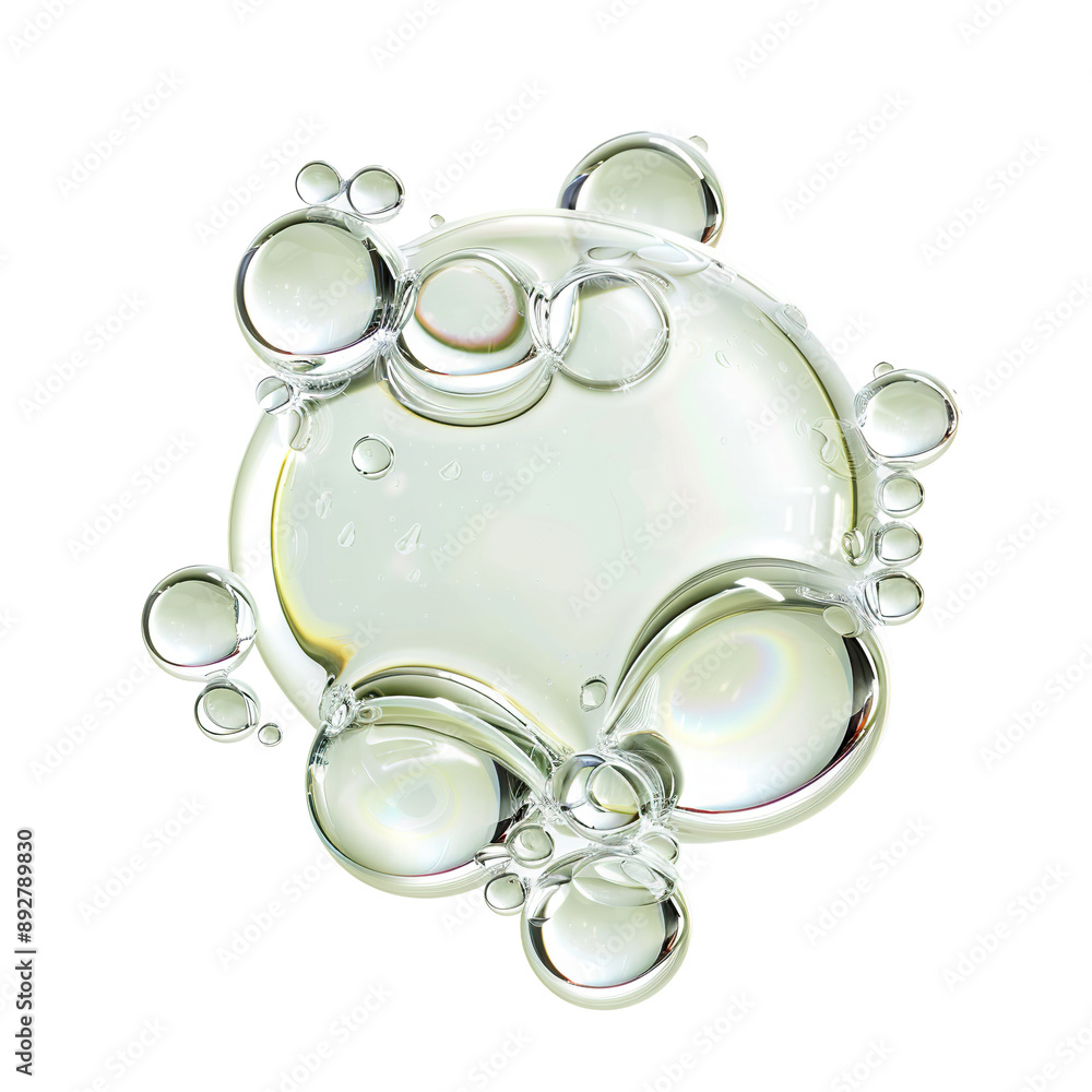 Clear water bubbles, cut out Stock Photo | Adobe Stock