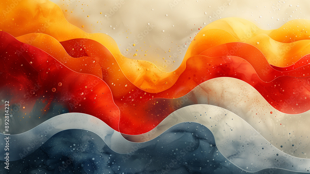 Dynamic streaks and swirls of color, resembling fluid movements and ...