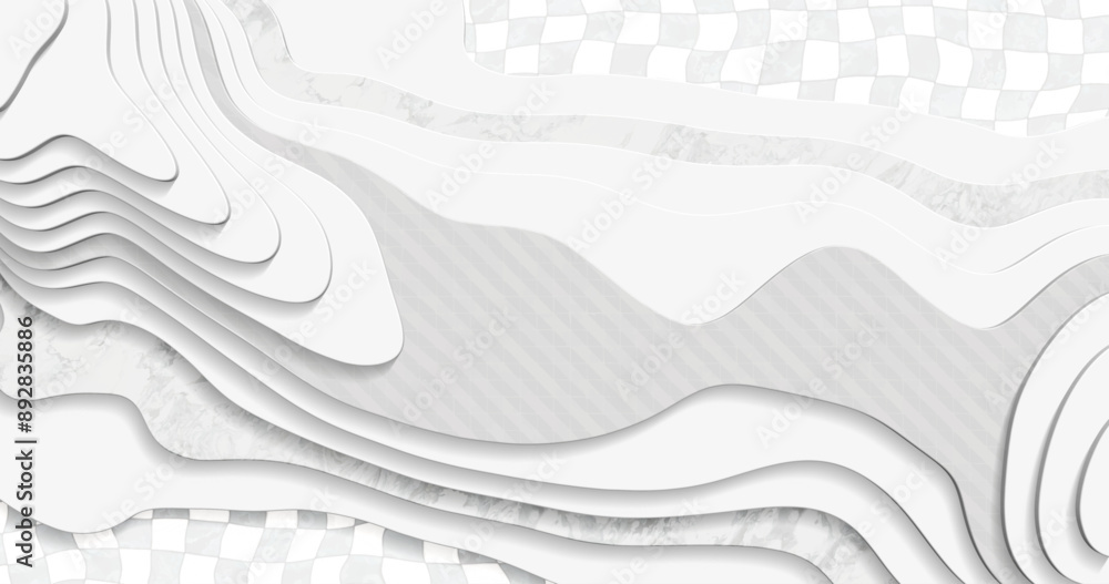 Dynamic contrast of gray and black background with abstract design in ...