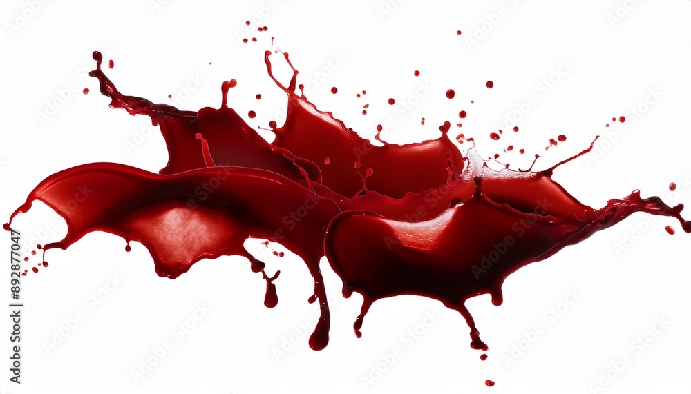 dark drops of blood blood splash blood spot isolated on transparent ...