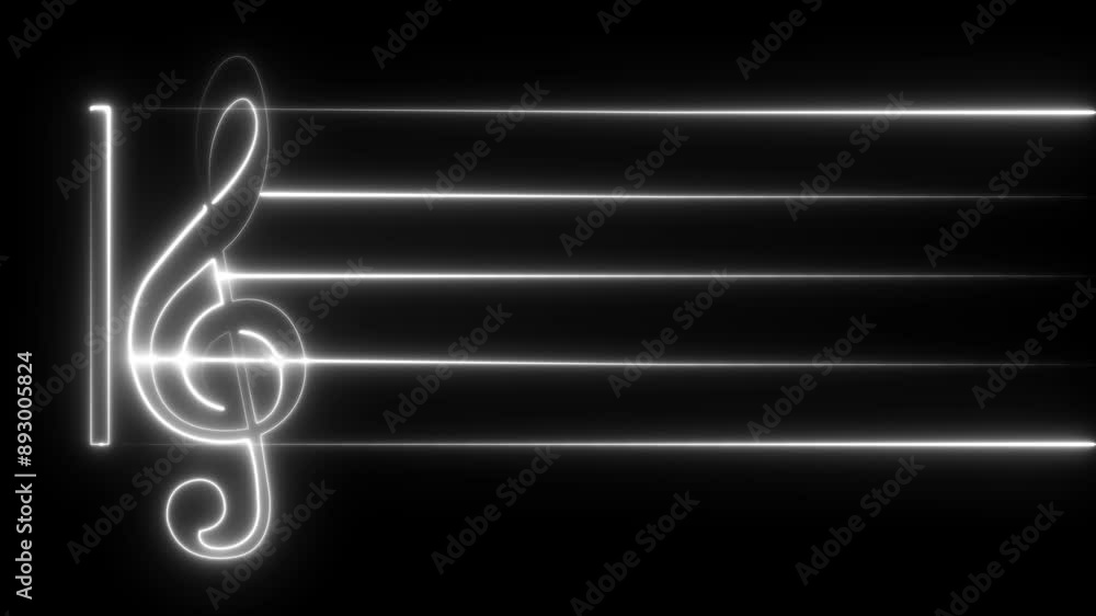 Blank music staff. Music blank note stave. Horizontal music books ...