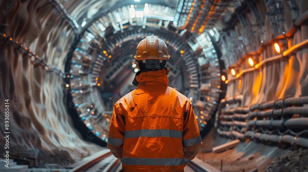 Engineer to wear workwear clothing safety Technician control ...