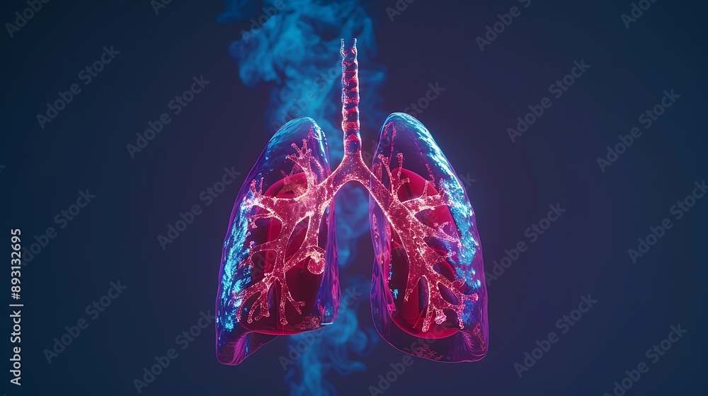 Full-length portrait photo of a high-detail medical illustration of the ...