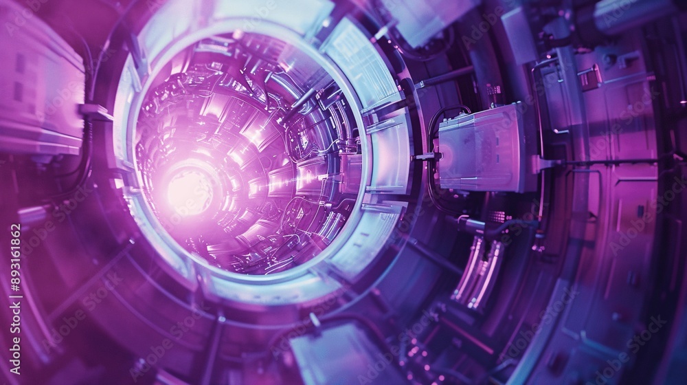 Next-Gen Fusion Energy Prototype ภาพถ่ายสต็อก | Adobe Stock