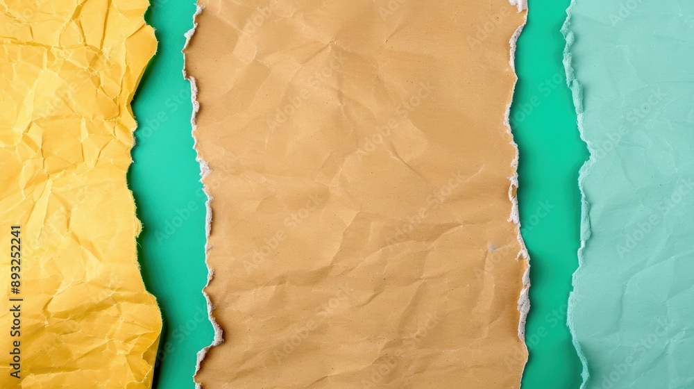 Crumpled paper texture background with vibrant colors Stock ...