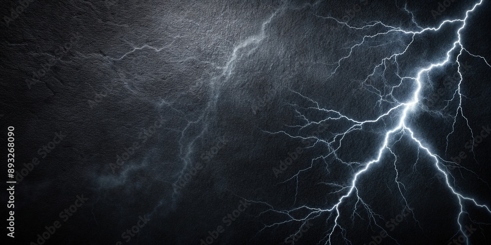 Dark and moody black paper texture with lightning theme, texture ...