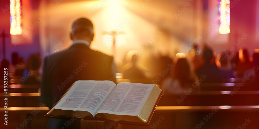 Sunday sermon by preacher summarizing biblical teachings and spiritual ...