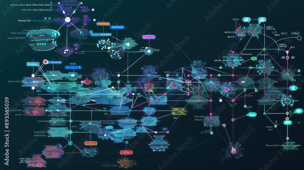 conceptual diagram showing the flow of internal funds within a ...