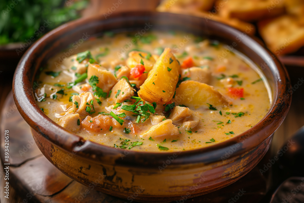 Authentic Bolivian Sopa de Maní: Creamy Peanut Soup with Chicken and ...