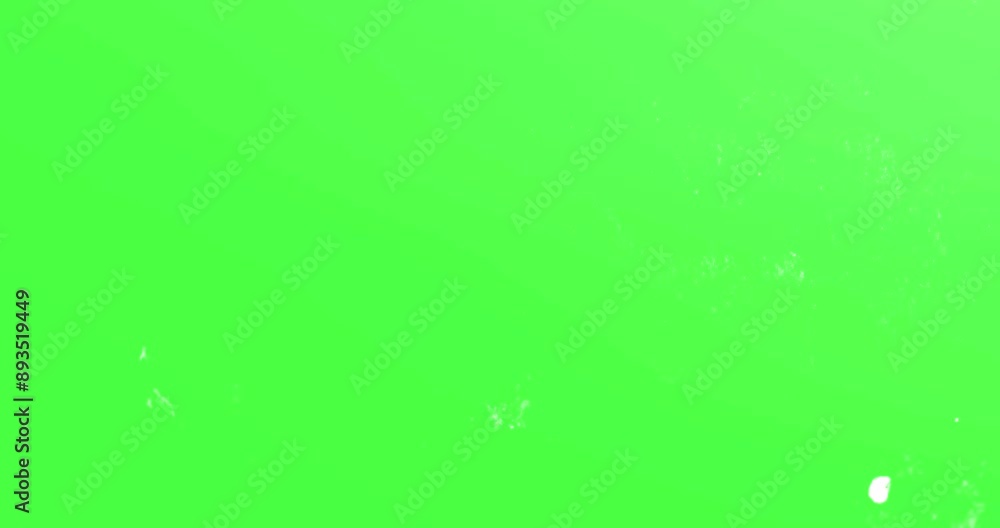 horizontal panorama green screen filter with white dots noise, chroma ...