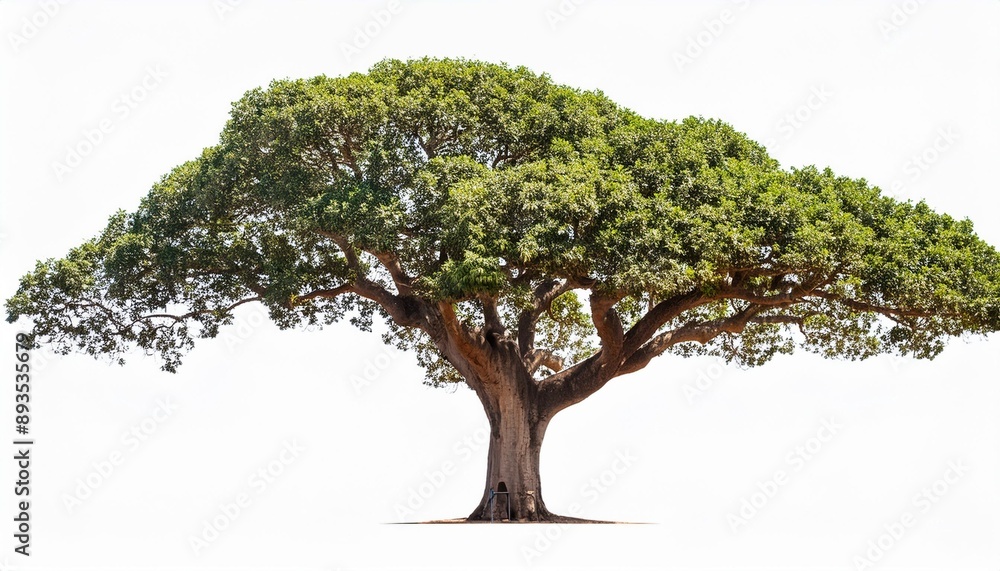 large bothi tree or pipal tree on transparent background png file Stock ...