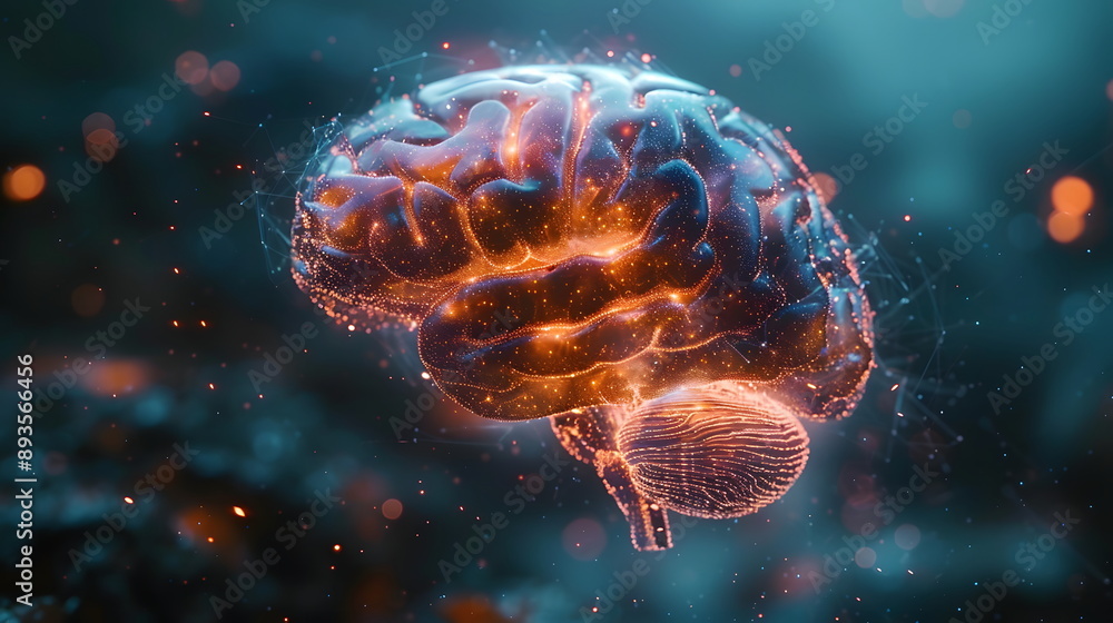 3D model of the brain that can be seen inside. Perhaps in the future ...