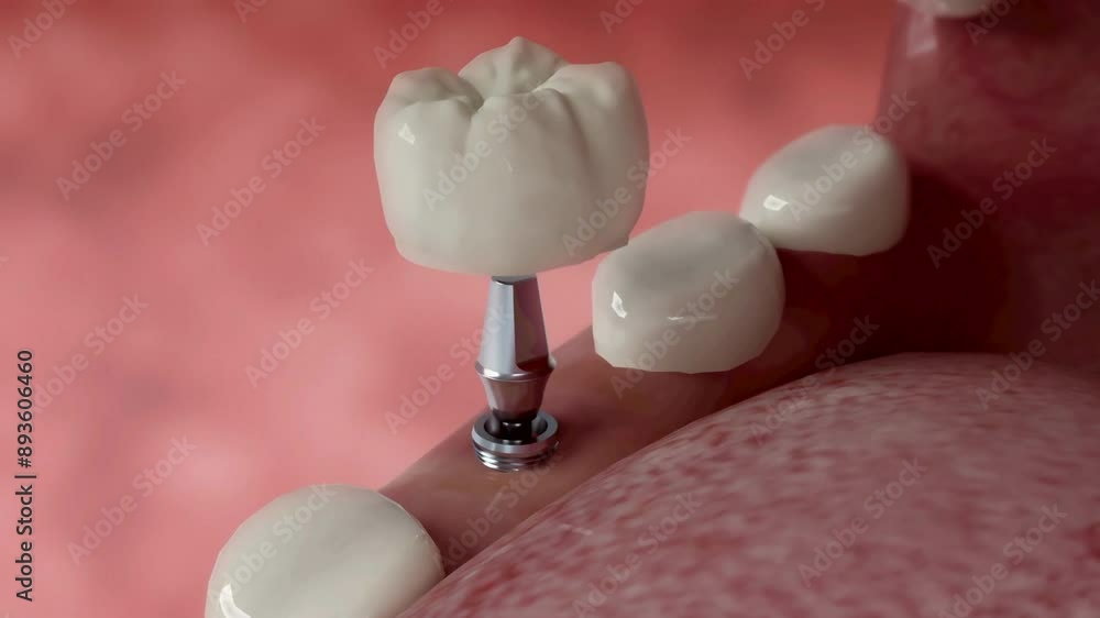Endodontic root canal treatment process. cavity treatment process ...