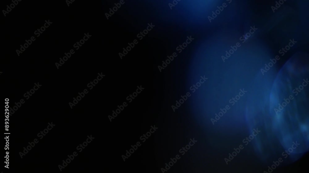 Blue Light Leaks transition effect overlay footage, background light ...
