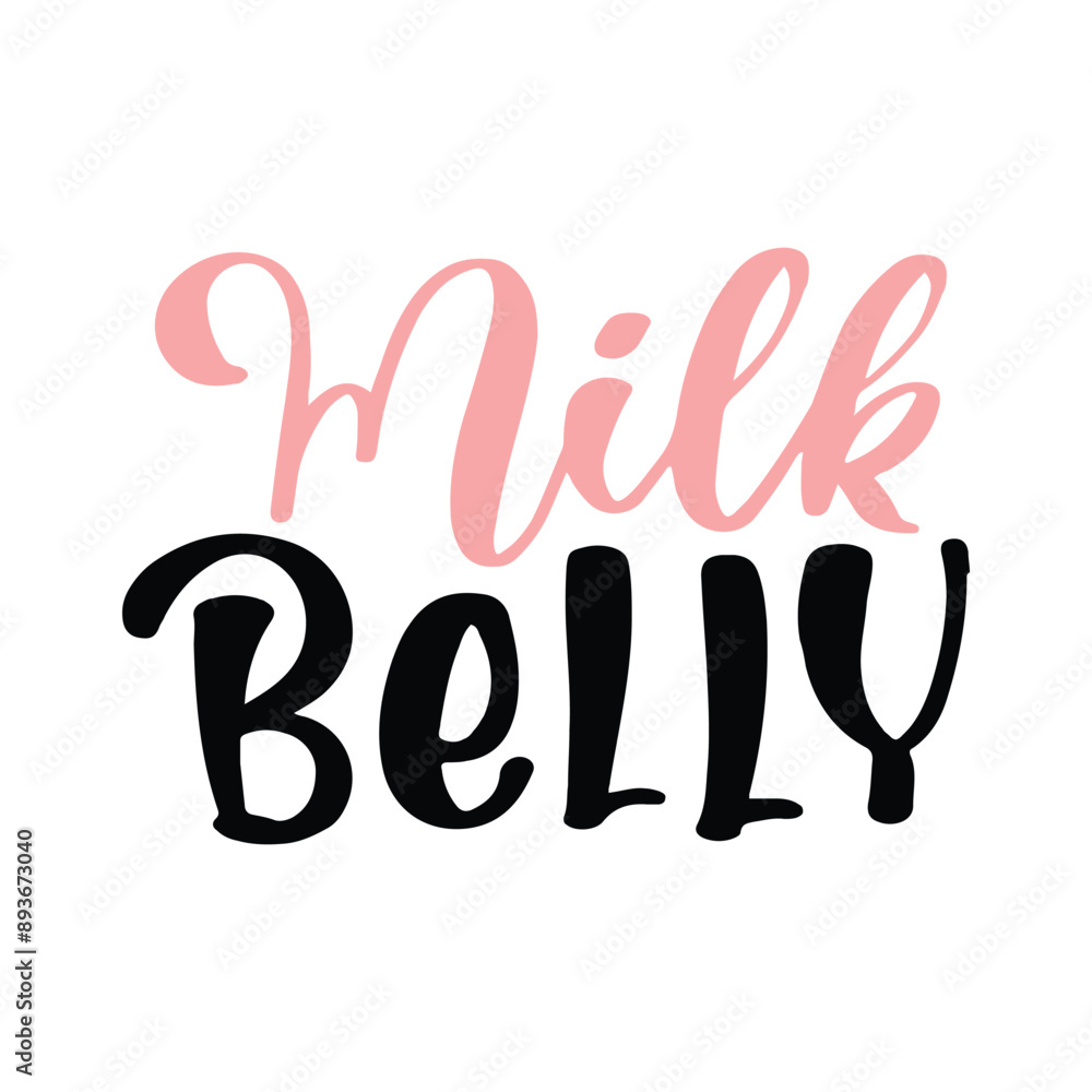 Mama And Me Lettering Quotes. Vector cute typography for baby girl or ...