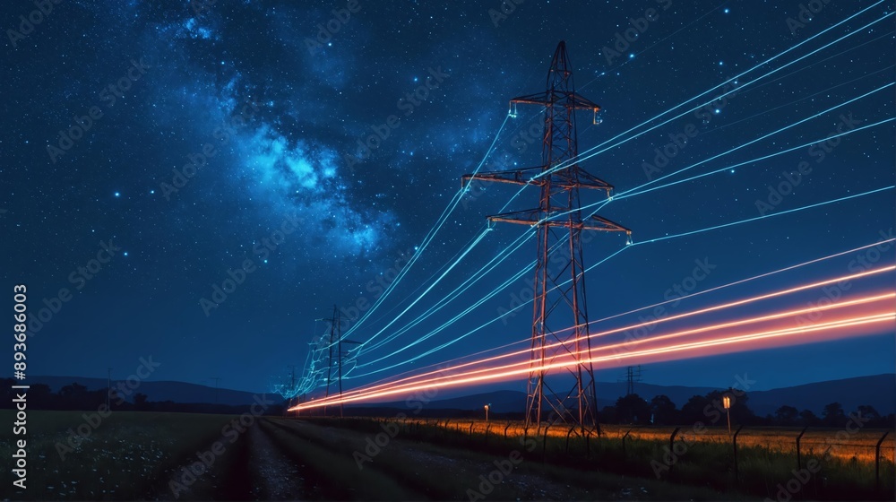 Electricity infrastructure and high voltage network: energy ...