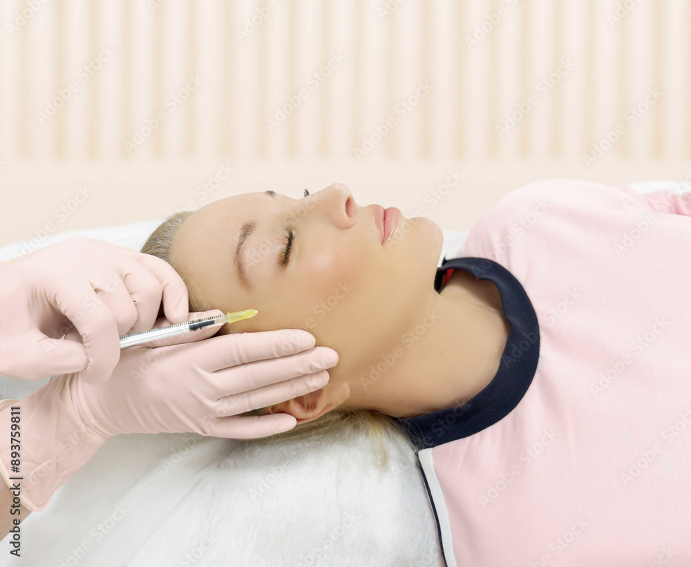 Botulinum toxin injection for facial wrinkles ,in the therapy of mimic ...