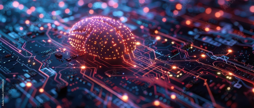 Machine learning algorithms revolutionizing data close up on algorithm ...