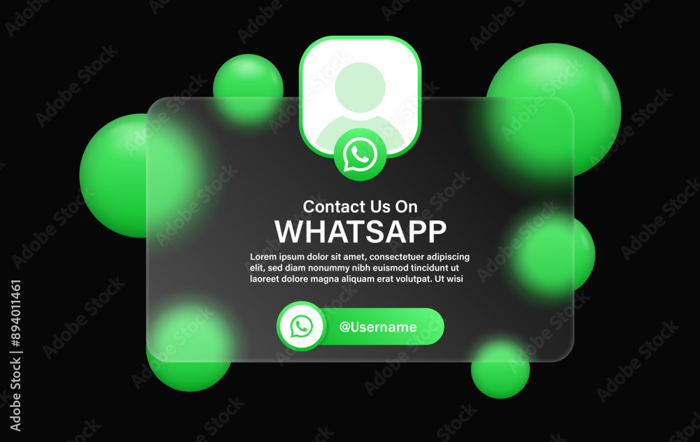 contact us on whatsapp . whatsapp logo social media icon button in ...