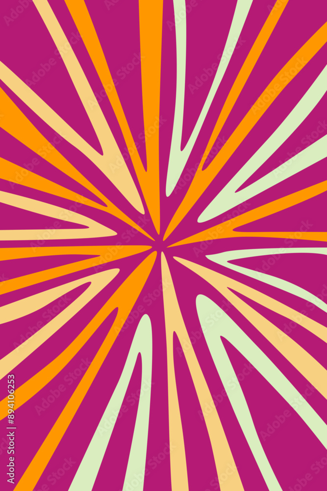 Groovy Pattern Background. Suitable use for apparel, tote bag, backdrop ...