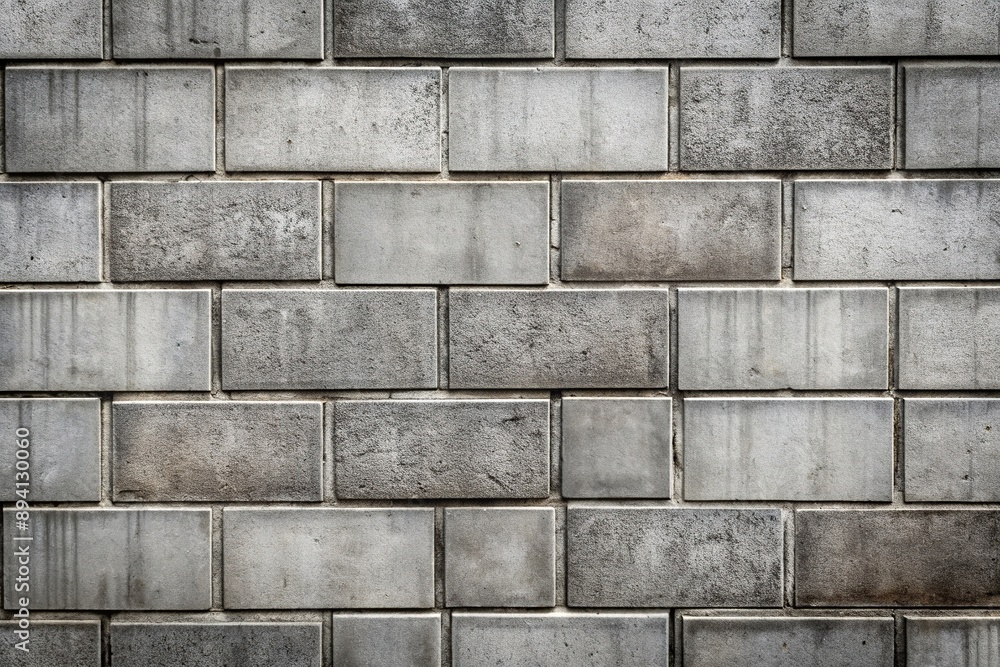 Brutalist minimalist wallpaper with concrete cement block brick tile ...