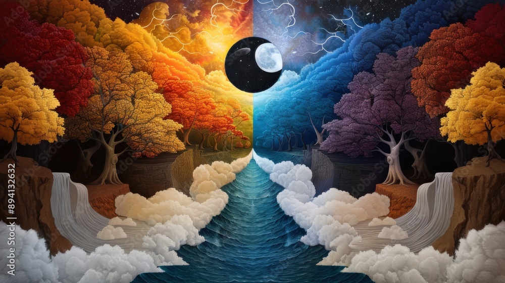 The autumnal equinox, occurring around September 22nd or 23rd in the ...