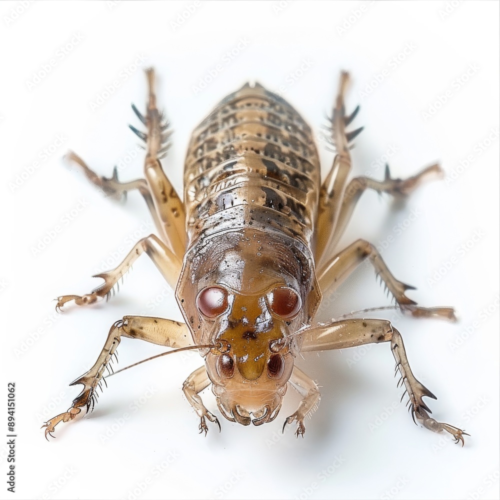 A pygmy mole cricket showcasing small size and distinctive burrowing ...