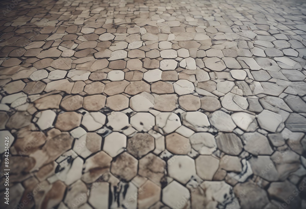 'Pattern Building's Heritage Background Cracking Texture Tiles Floor ...