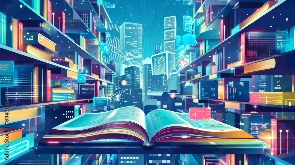 Digital education is changing the way we learn. Books are now available ...