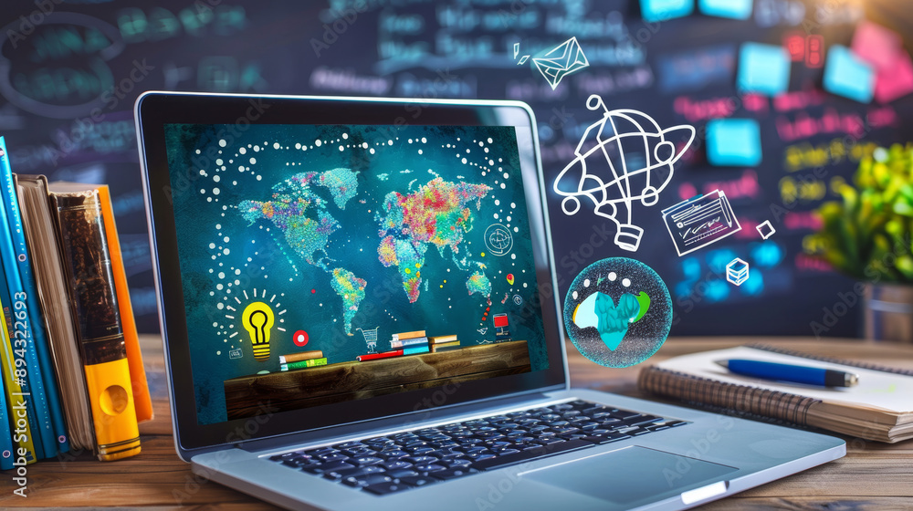 Virtual learning opens doors to global education. It's a world of ...