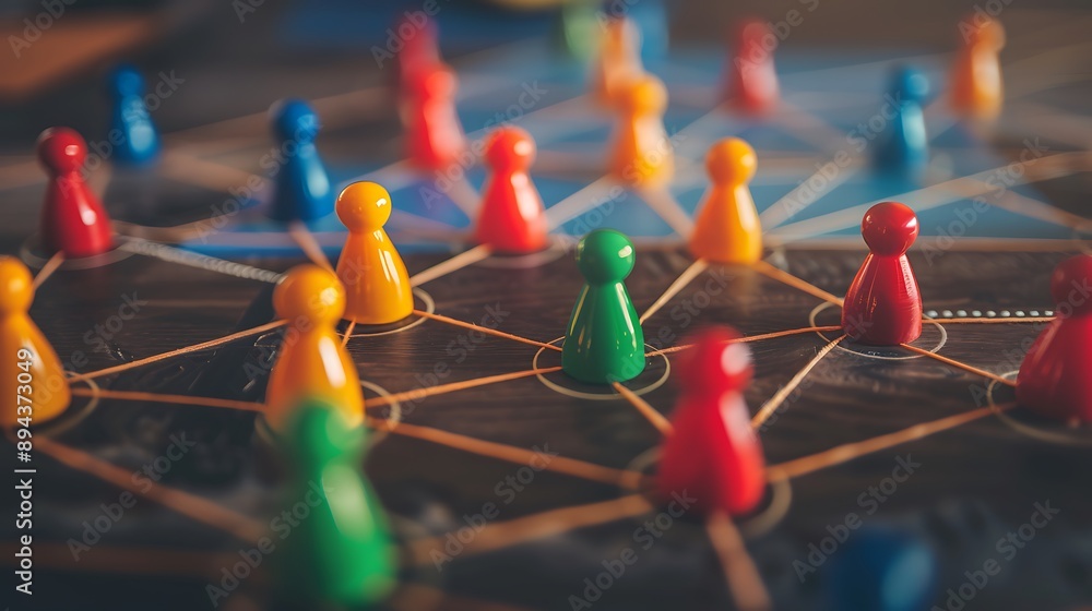 Organizational Chart Illustrating Team Structure and Collaboration ...