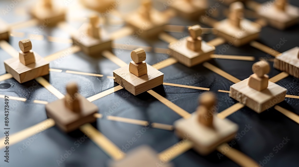 Organizational Chart Illustrating Team Structure and Collaboration ...